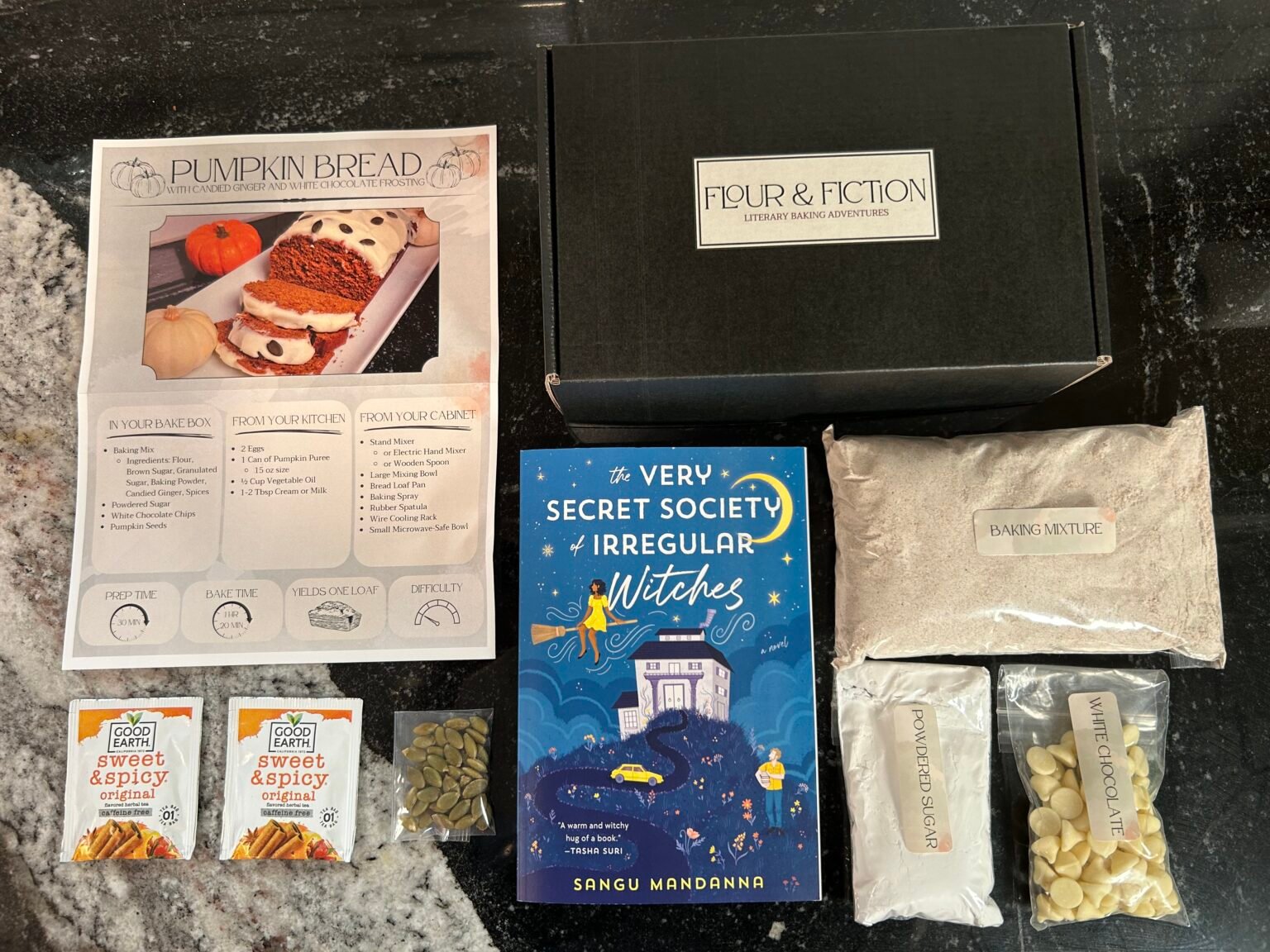 Pumpkin Bread | Bake Box - Flour & Fiction